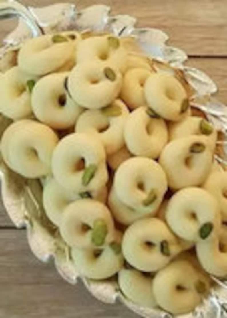 Greibe Biscuits غريبة, Syrian Specialty, Cookies, Suger on the Spot ...