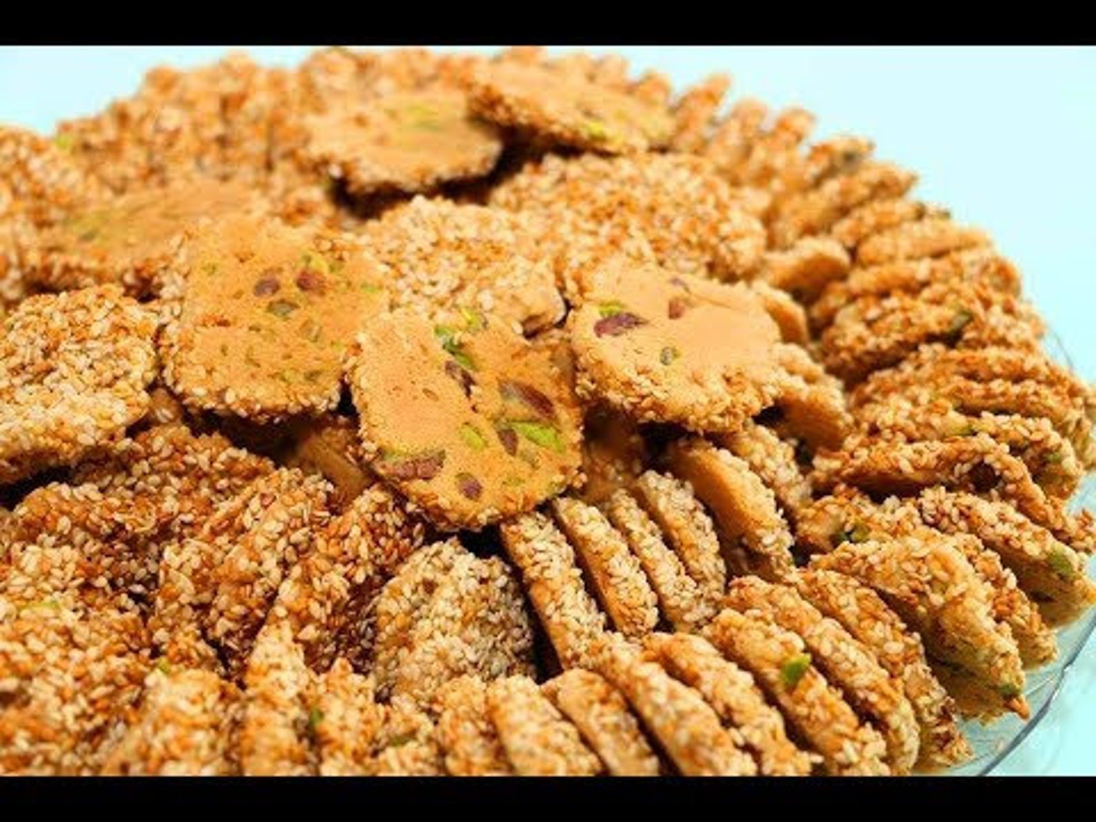 Barazek Cookies (برازق) Syrian Specialty, Sweets, Desserts, Cookies ...