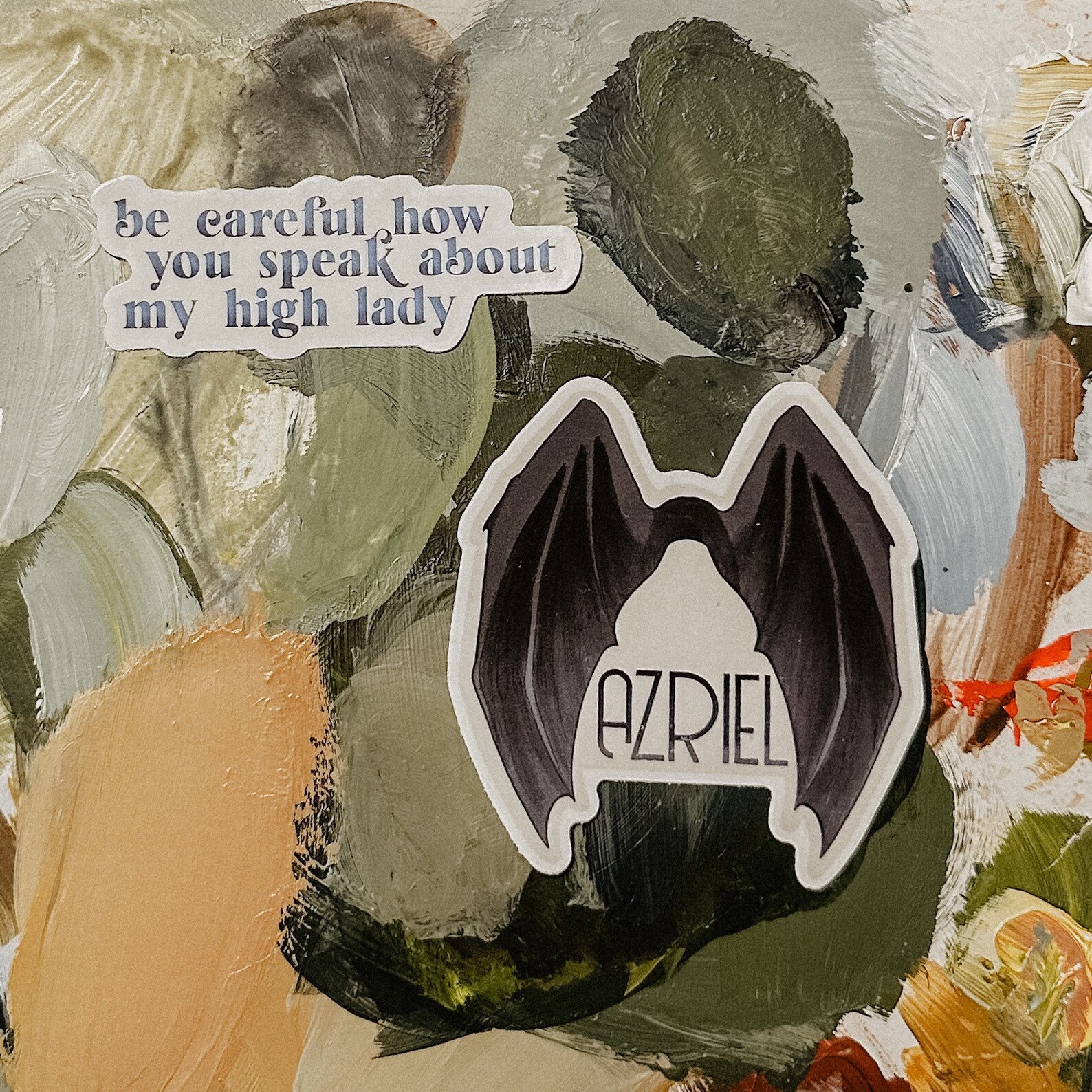 High Lady Quote Sticker, ACOTAR Merch, A Court of Thorns and Roses ...
