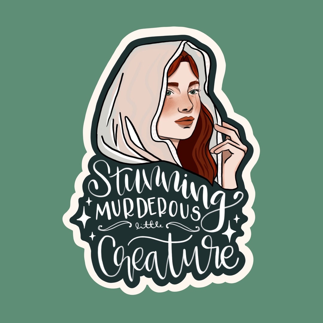 Stunning Murderous Little Creature Sticker, Poppy Sticker, Poppy ...