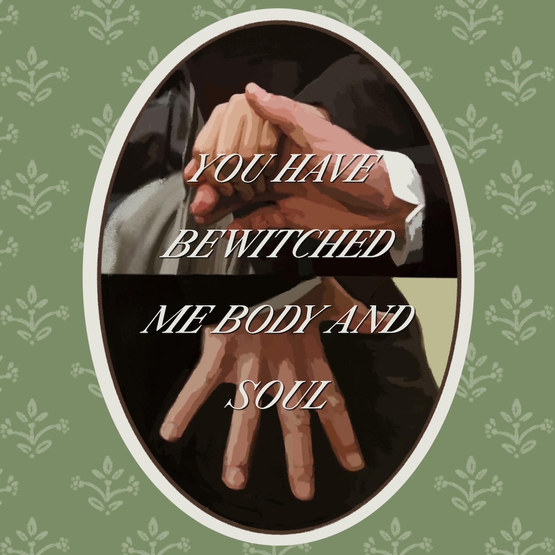 Hand Flex Sticker, Mr. Darcy Sticker, Elizabeth Bennett, Pride and ...