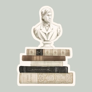 Mr. Darcy Sticker, Pride and Prejudice - Etsy