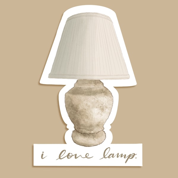 I Love Lamp - Etsy