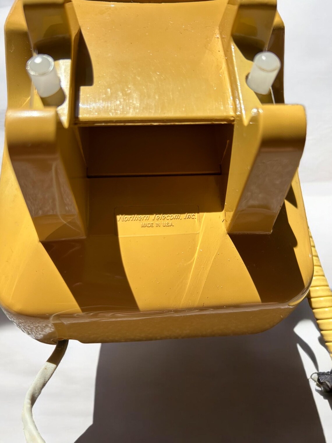 Vintage Yellow Rotary Phone - Northern Telecom - Etsy