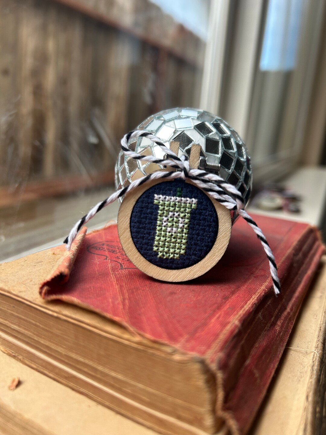 Mini Matcha Cross Stitch - Etsy