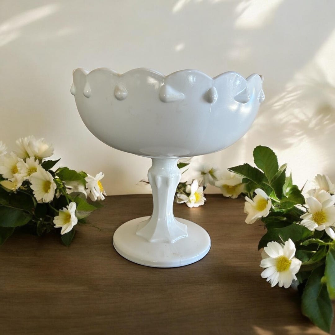 Vintage Compote Dish - Etsy