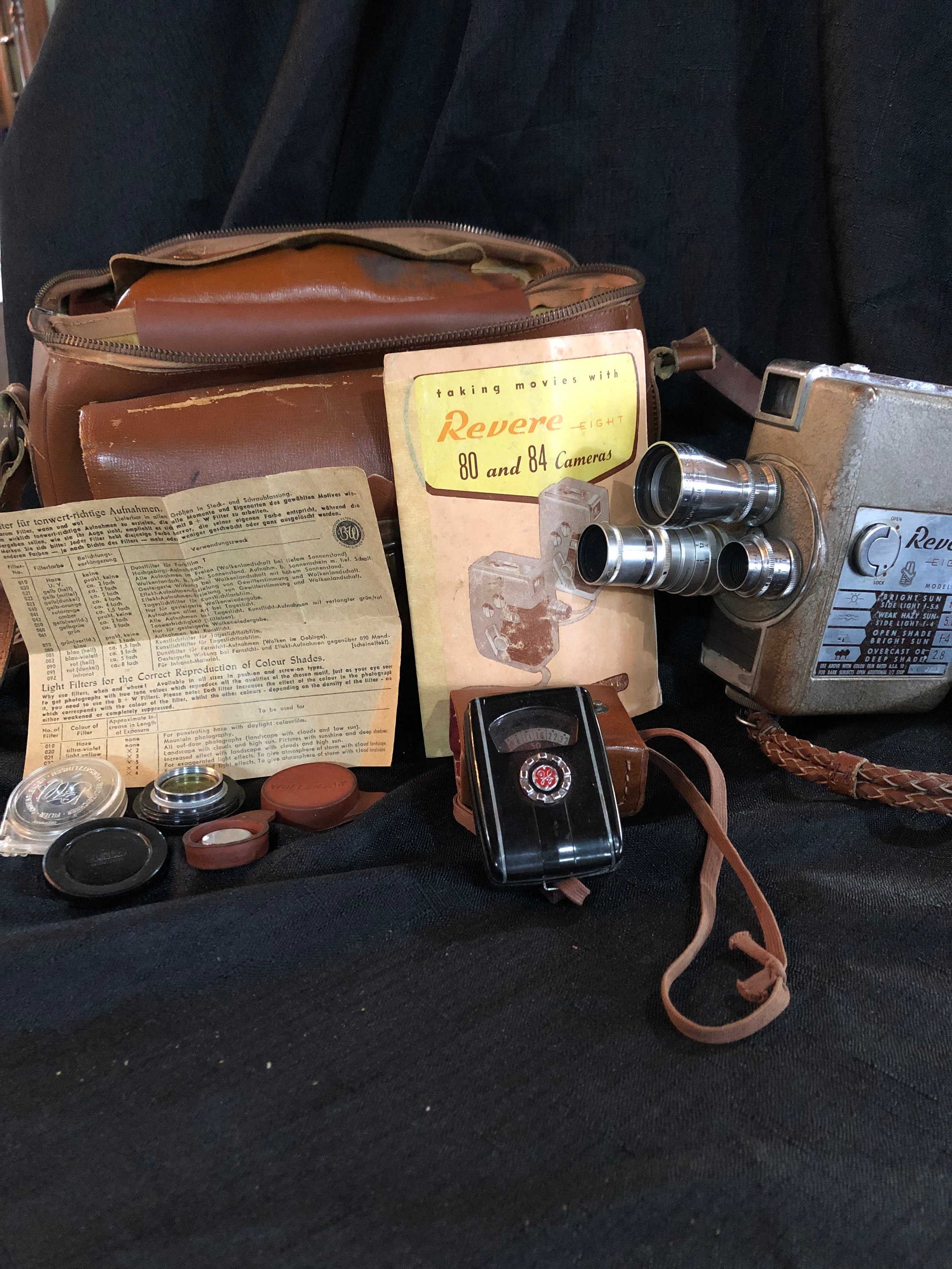 Revere Eight Model 84 Movie Camera - Etsy