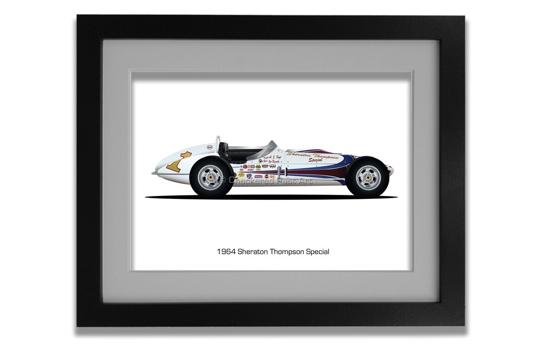 Classic Race Car Art Print: Sports Car Decor (digital Download) - Etsy