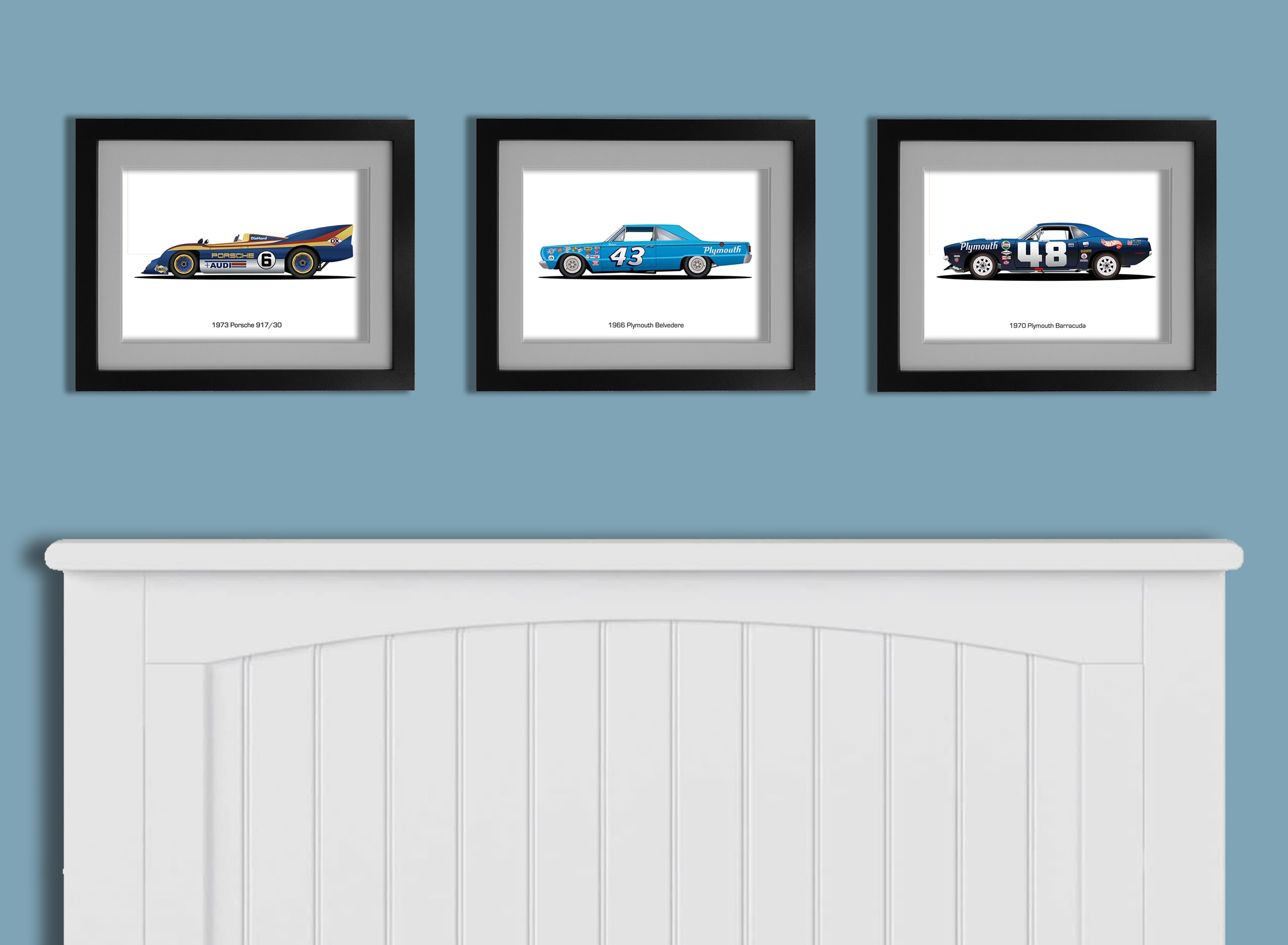 1967 Ford GT Mk IV Art Print: Mario Andretti Race Car (digital Download ...