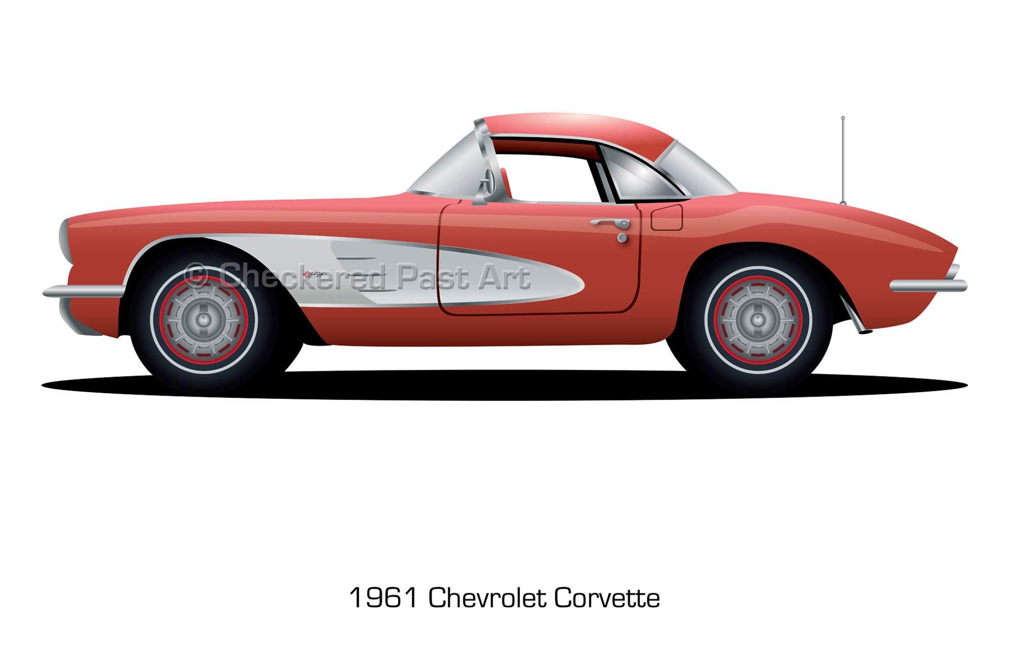 Animal House 1961 Corvette Art Print: Car Guy Gift (digital Download ...