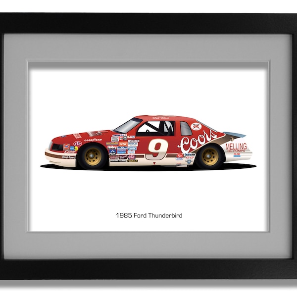 Nascar Print Art - Etsy