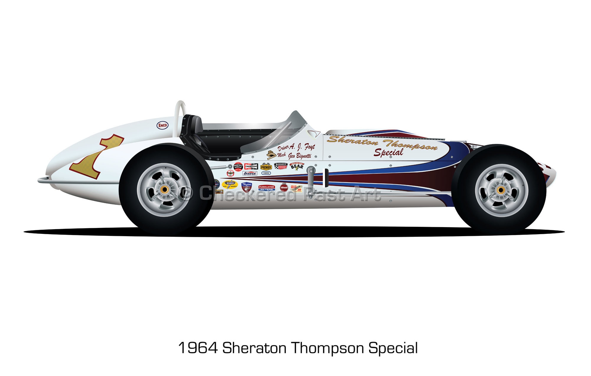 Race Car Art Prints Car Lovers Gift Office Wall Decor Car - Etsy