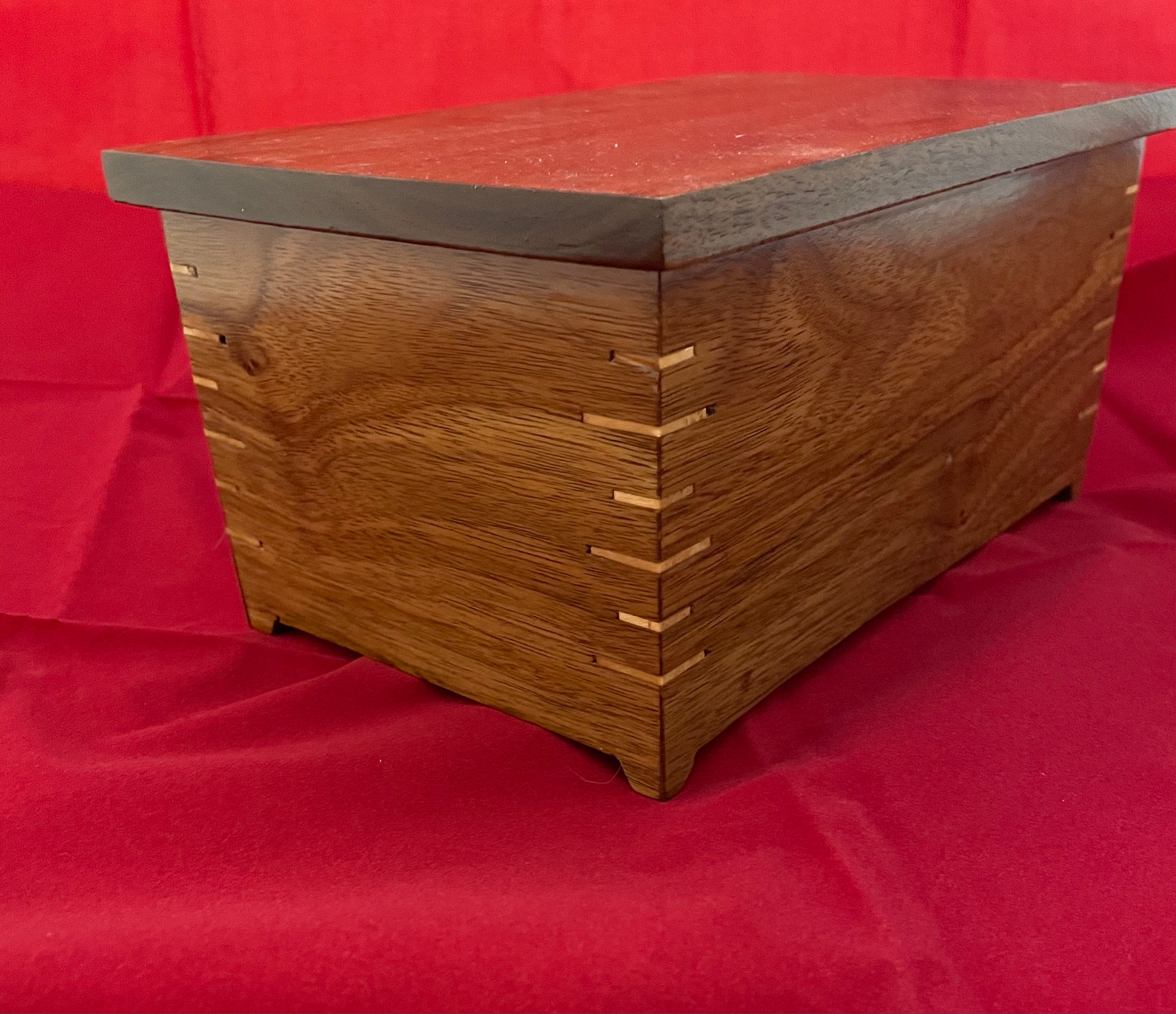 Walnut Keepsake Box - Etsy