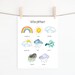 Weather 3 Part Cards Printables - Etsy