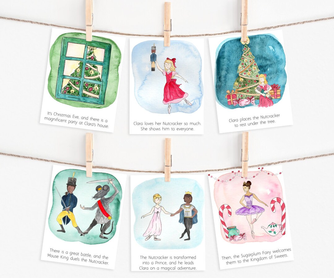 Nutcracker Ballet Story Cards - Etsy