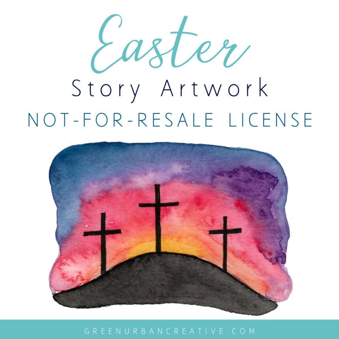 Easter Story Artwork and Usage License - Etsy