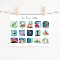 Easter Story Cards, Posters & Coloring Sheets (digital Download) - Etsy