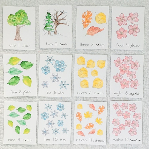 Rainbow Colors Counting Cards Ten Frame Math Counting - Etsy