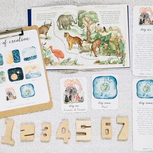 Days of Creation: Scripture Story Cards | Etsy