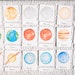 Solar System Flashcards Montessori Homeschool Planets Outer Space ...