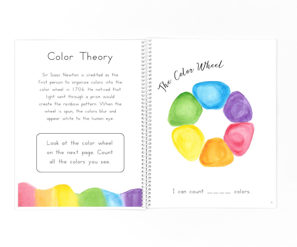 Colors Art Journal - Etsy