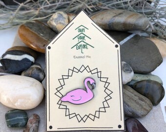 Flamingo Pin - Etsy