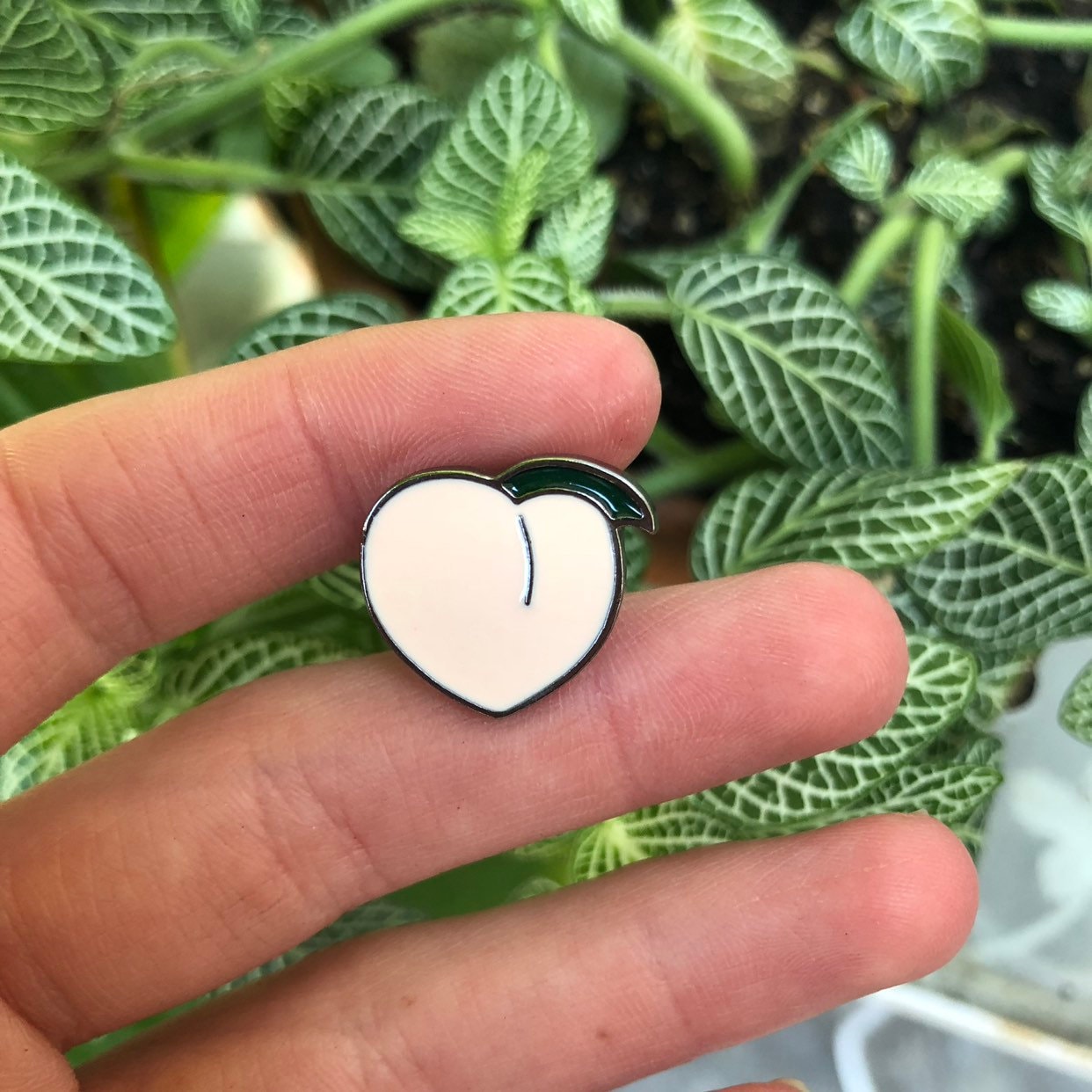 Peach Pin Hard Enamel Pin Cute Fruit Pin Pin Collection - Etsy