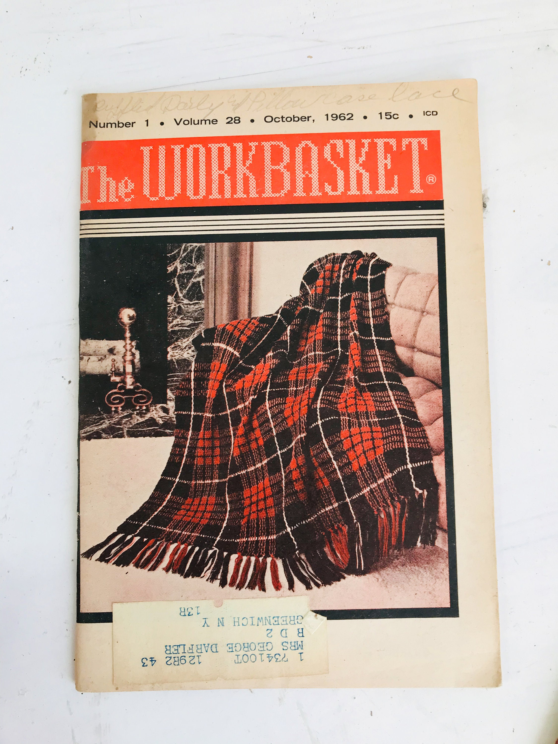5 Workbasket Magazines. Knitting, Tatting, Crochet From the 50s to 70s ...