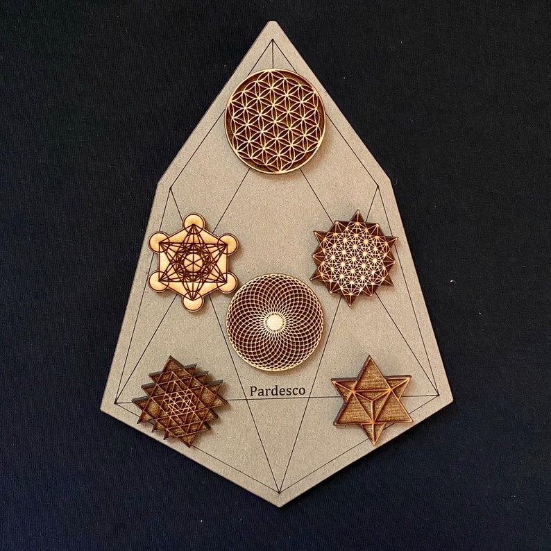 Sacred Geometry Pins Sacred Geometry Hat Pins Flower of Life - Etsy