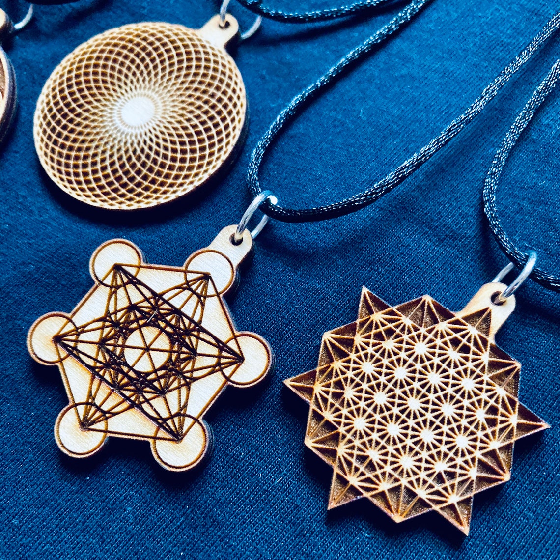 Sacred Geometry Necklaces, Geometric Pendants, Meditation Pendant ...