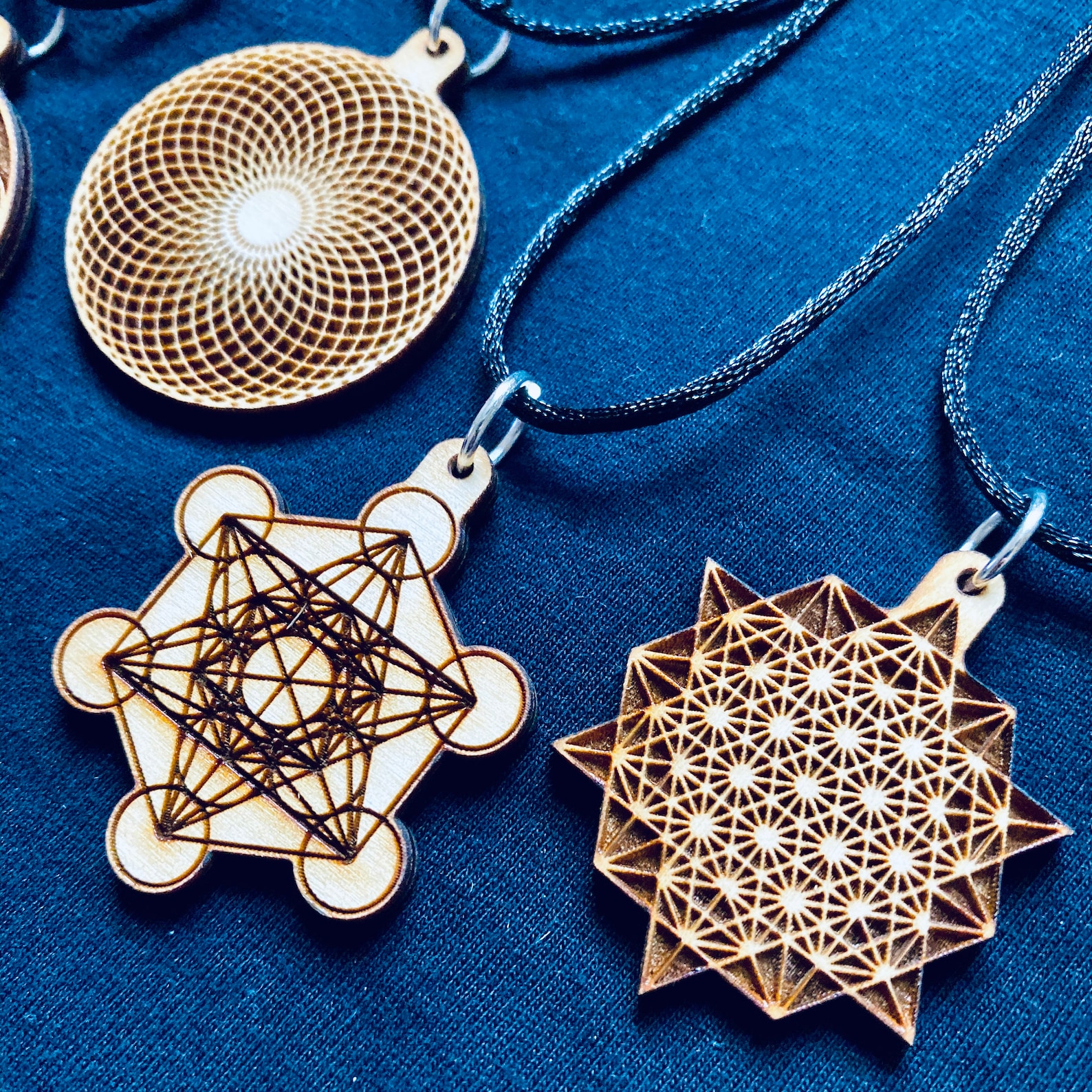 Sacred Geometry Necklaces, Geometric Pendants, Meditation Pendant ...