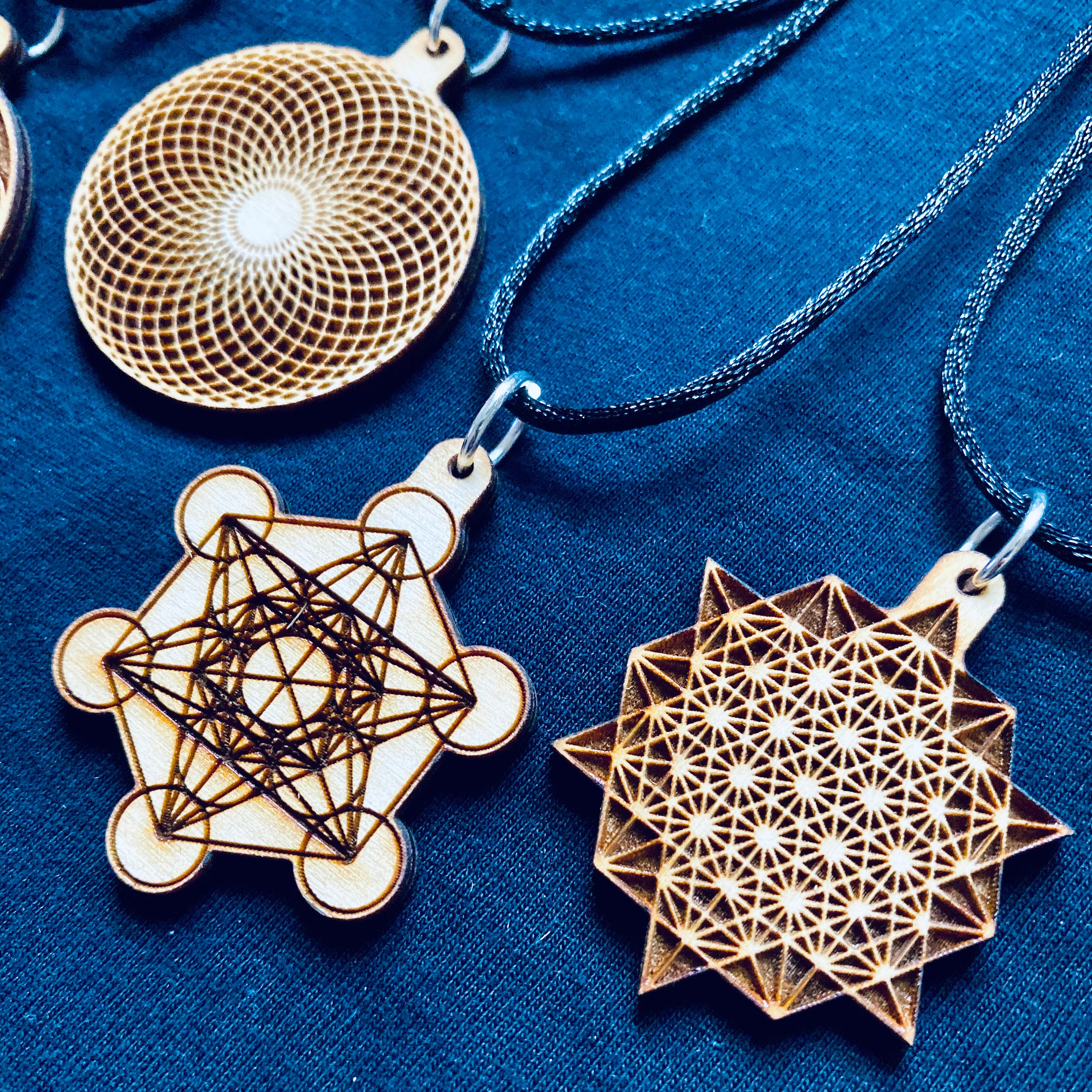 Sacred Geometry Necklaces, Geometric Pendants, Meditation Pendant ...