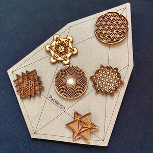 Sacred Geometry Pins, Sacred Geometry Hat Pins, Flower of Life Pin ...