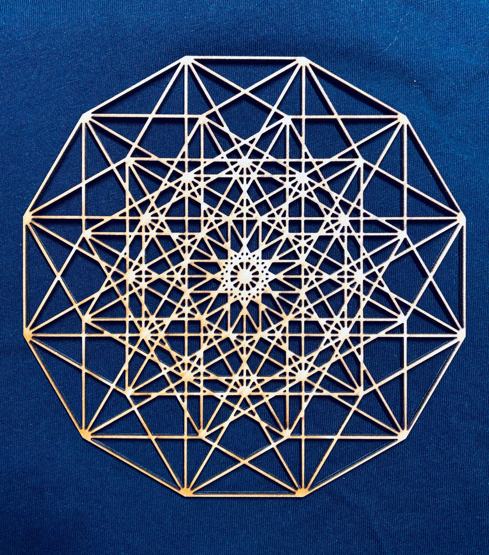 Tesseract Wall Art, Set of 3, Hypercube, Visionary Art, Spiritual Decor ...