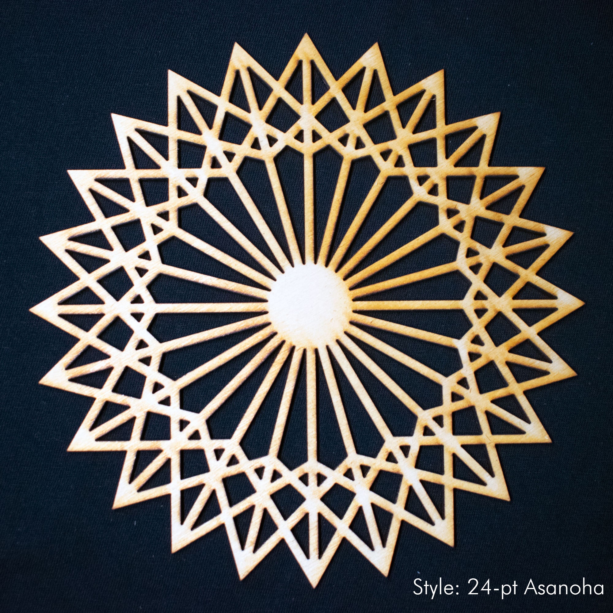 Sacred Geometry Wall Art Torus Asanoha Pattern Torus - Etsy