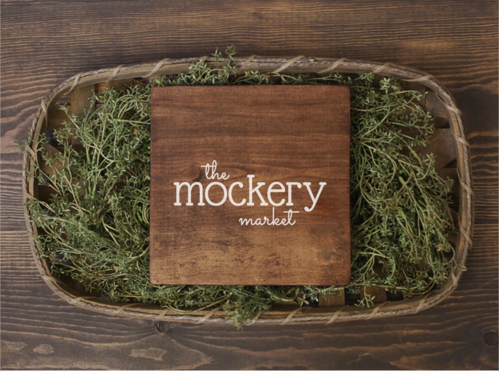 Wood Stained Sign Mock up | Instant Download | Flat Lay | Product ...