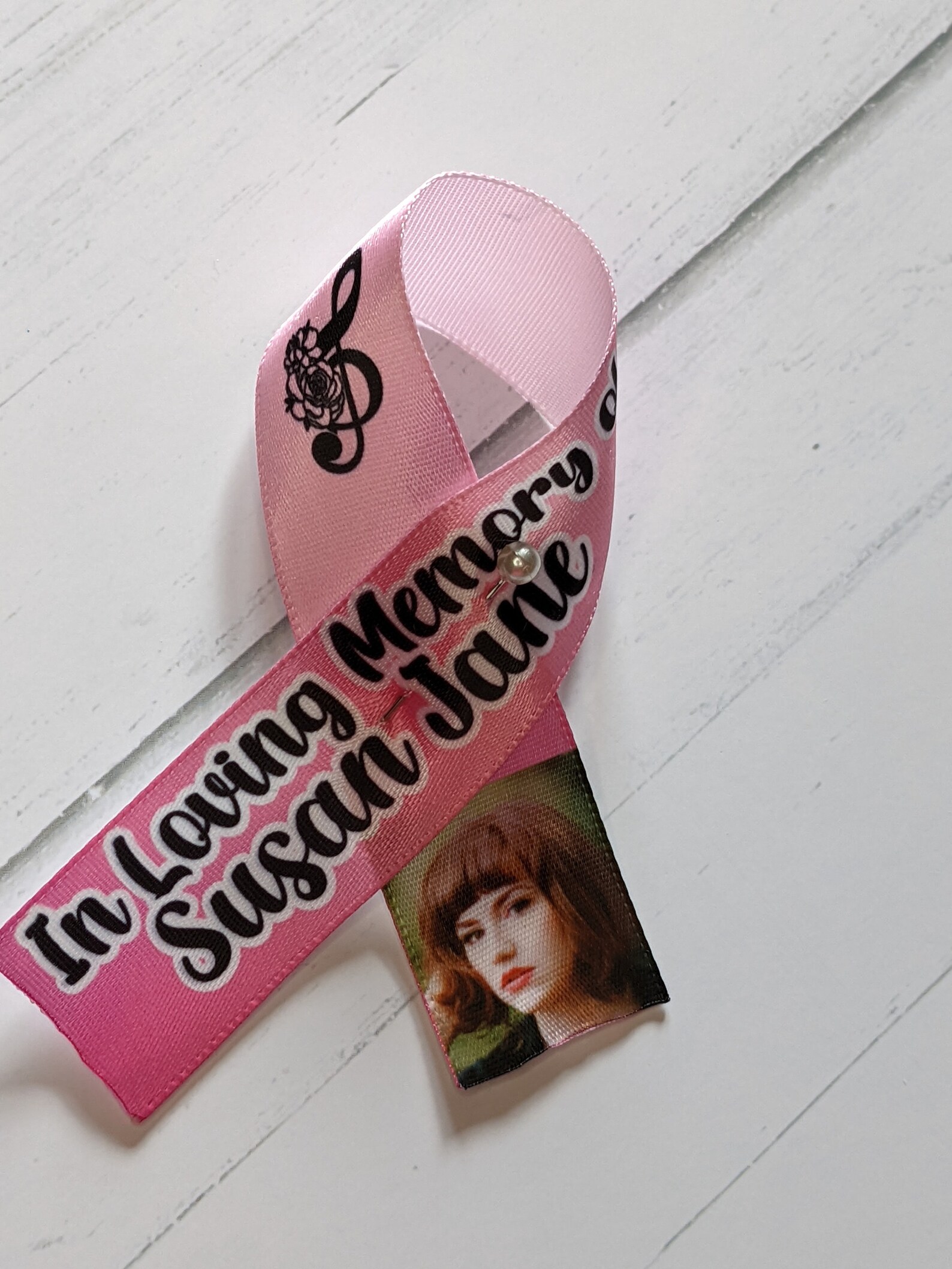 Custom Memorial Ribbons/awareness Ribbons 1 Dozen | Etsy