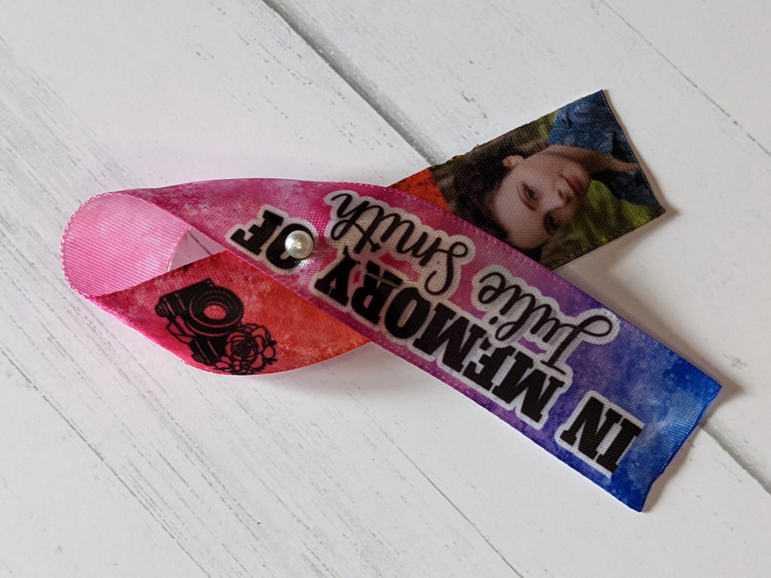 Custom Memorial Ribbons/awareness Ribbons 1 Dozen - Etsy