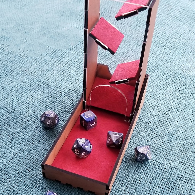 Dnd Dice Tower - Etsy