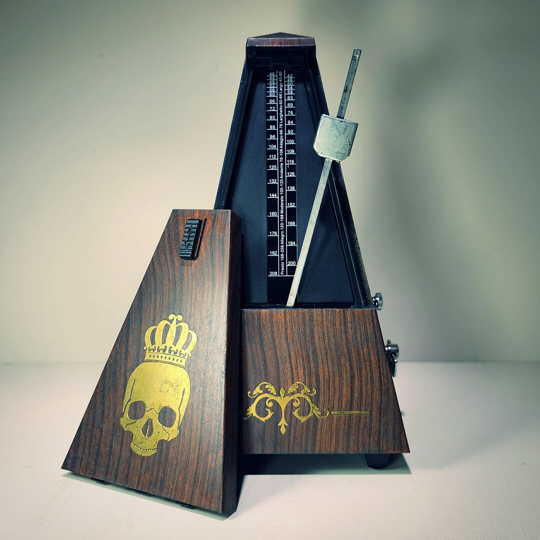 Skull Metronome, Vintage Style, Gothic Decor - Etsy