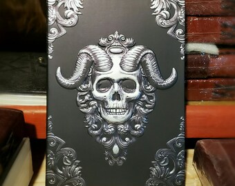 Skull Journal - Etsy