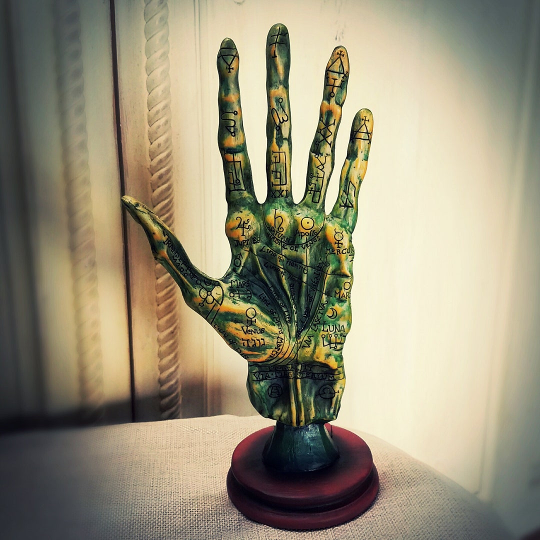 Alchemy Palmistry Hand Palmistry Alchemy Hand Mummy Hand - Etsy Canada