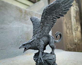 Griffin Statue - Etsy