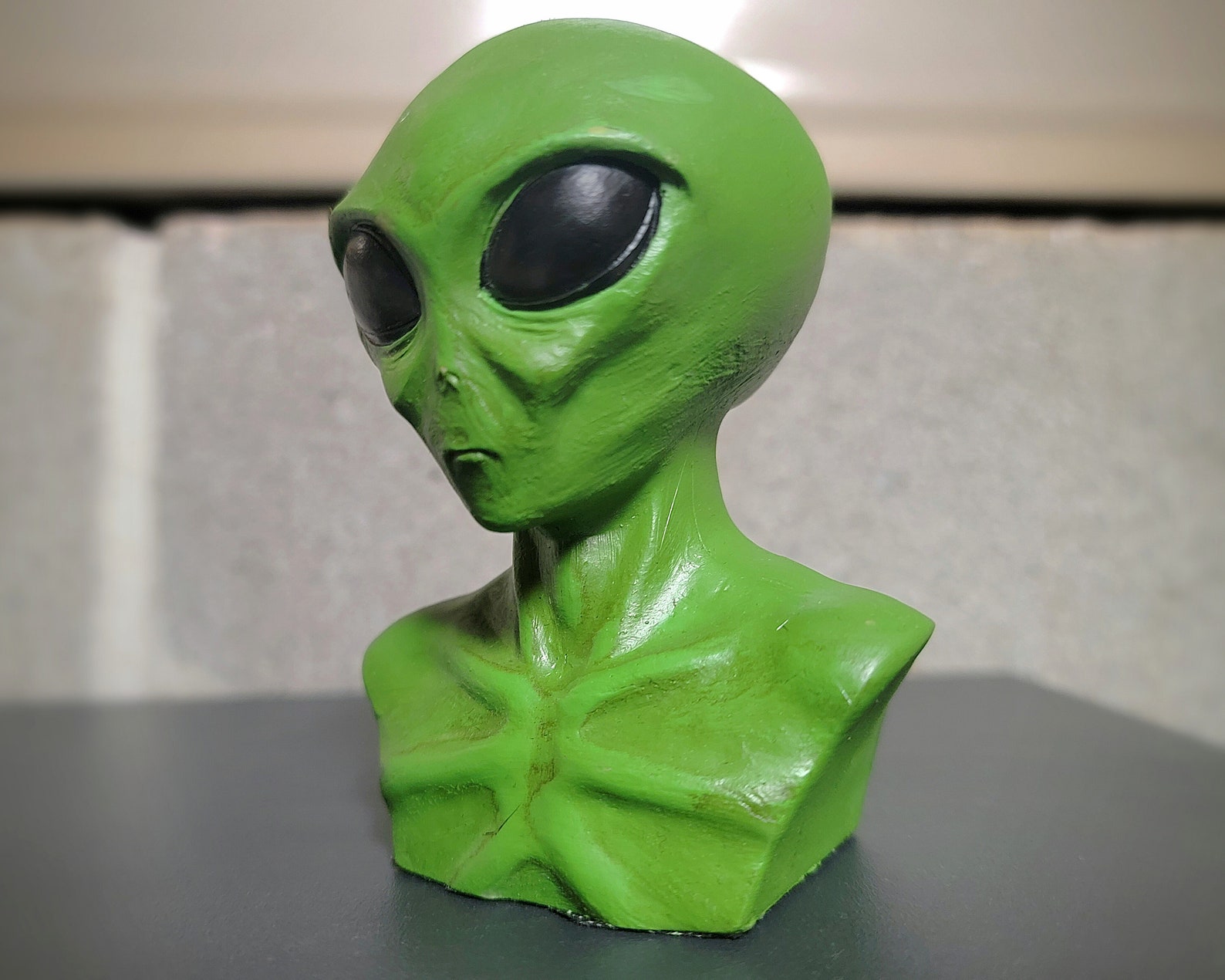 Alien Bust Extraterrestrial UFO Green Alien Figure - Etsy
