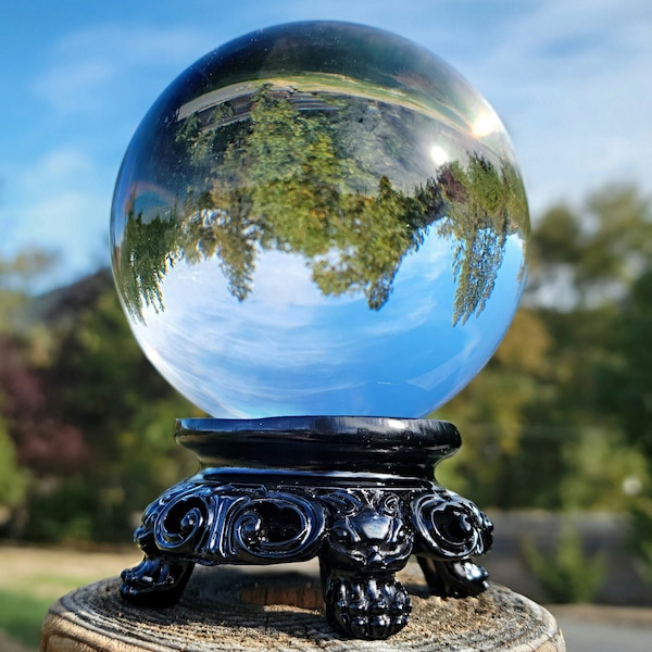 Large Crystal Ball - Etsy