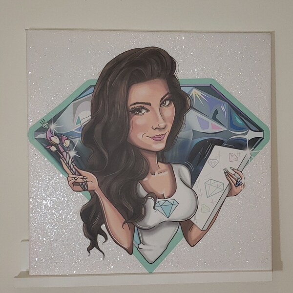 Diamond Print - Etsy