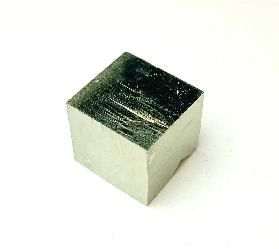 Mini Pyrite Crystal Cube - Etsy