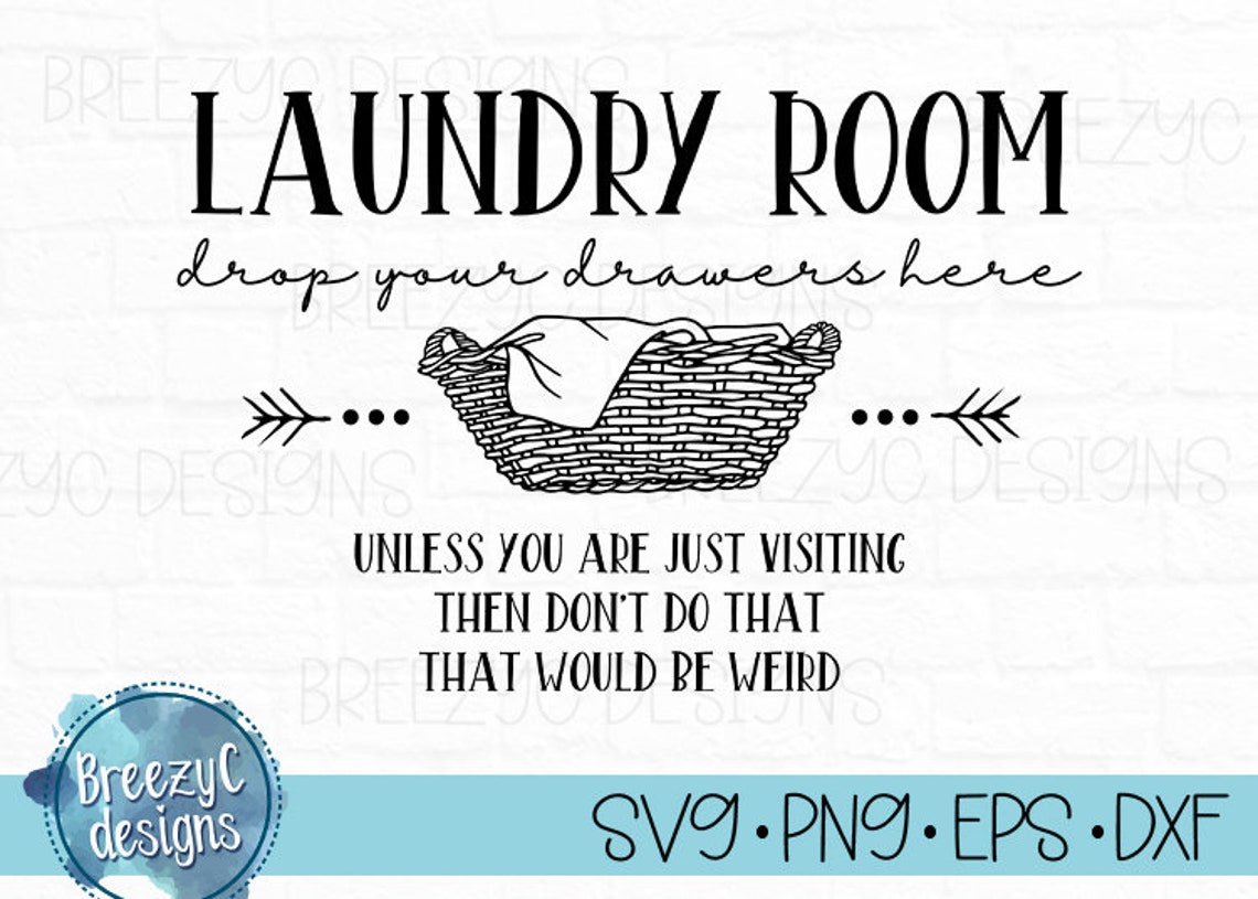 Laundry Room SVG Dxf Eps Png Instant Download Cut File - Etsy