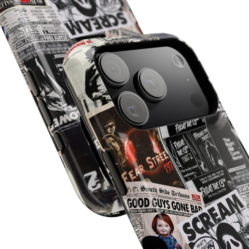 Y2K Scream Phone Case - Horror Movie Collage Phonecase - iPhone ...