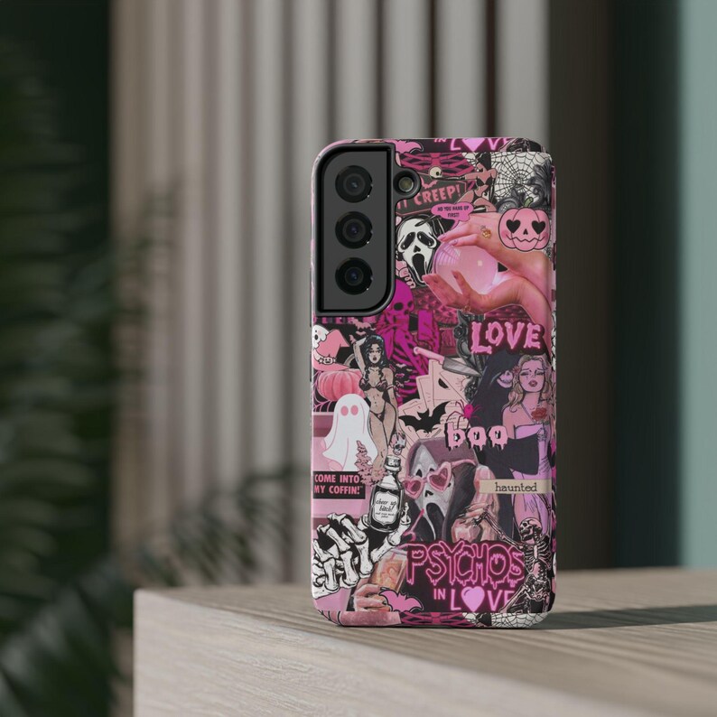 Goth Cartoon Phone Case - Horror Love Gothic Phonecase - iPhone ...